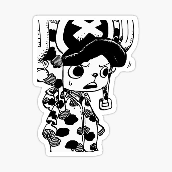 "Chopper" Sticker for Sale by THEOCEANART | Redbubble