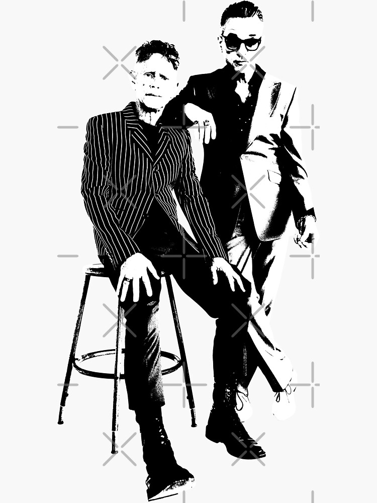 "DM Dave and Martin - 2" Sticker for Sale by LelikV | Redbubble