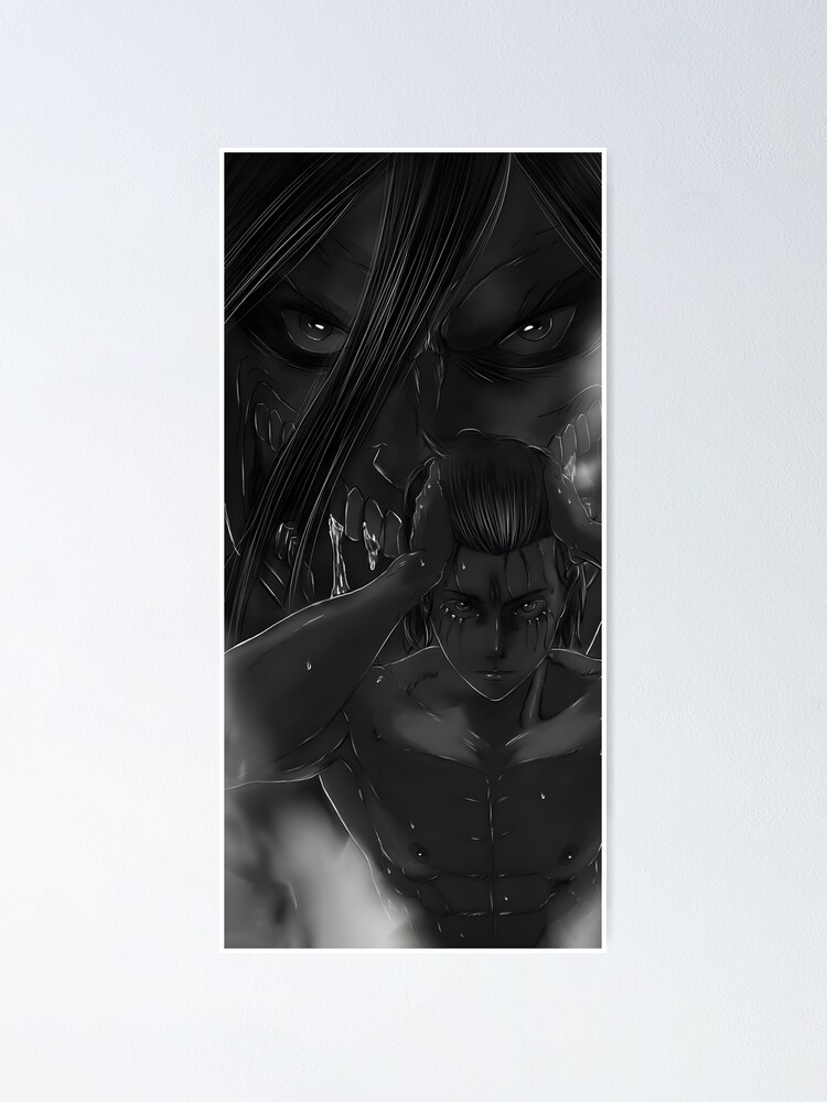 "Eren" Poster for Sale by Thebestindesign | Redbubble