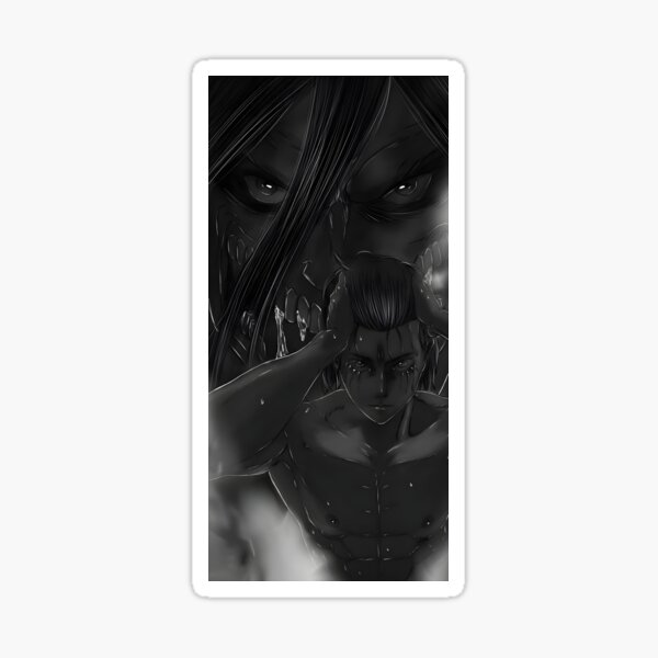 "Eren" Sticker for Sale by Thebestindesign | Redbubble