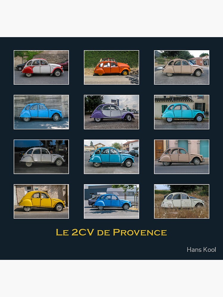"A collection of the Classic Citroen 2CV Car" Sticker for Sale by ...