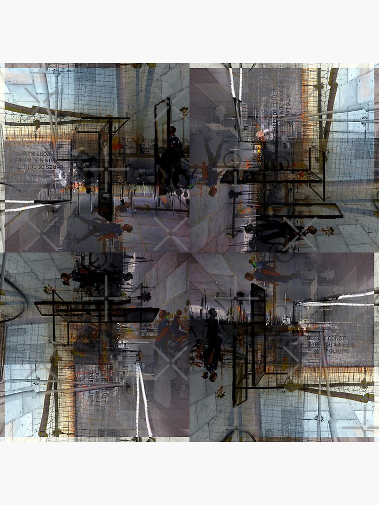 "Patterns in progression flattened out with finesse" Sticker for Sale ...