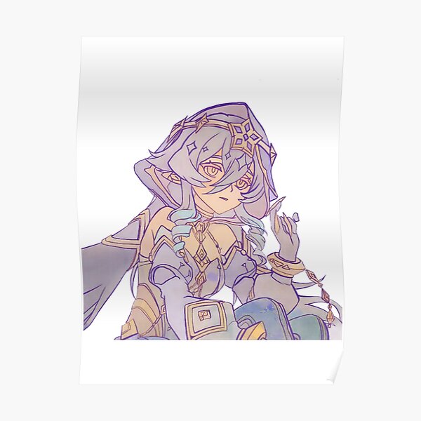 "Genshin Impact Layla" Poster for Sale by James-or-not | Redbubble