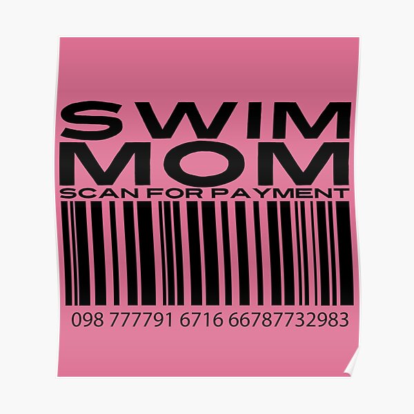 "Swim Mom Scan For Payment | Swim Parents | Swim Meet | Swim Mom ...
