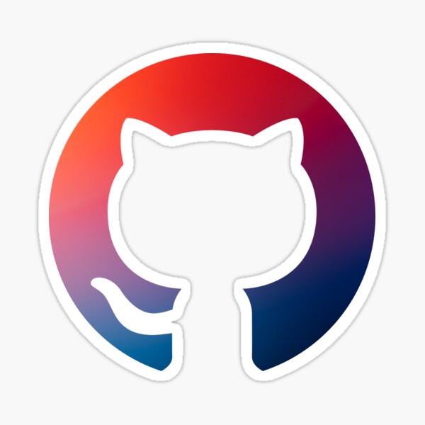 "Github" Sticker for Sale by nchrisdesigner | Redbubble
