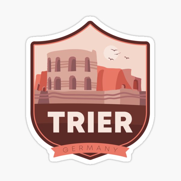 "Trier – Germany" Sticker for Sale by moritzschwaeble | Redbubble