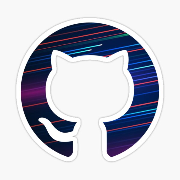 "Github" Sticker for Sale by nchrisdesigner | Redbubble