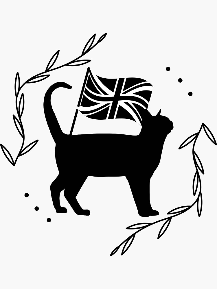 "Larry the Cat" Sticker for Sale by Gym4LifeBrand | Redbubble