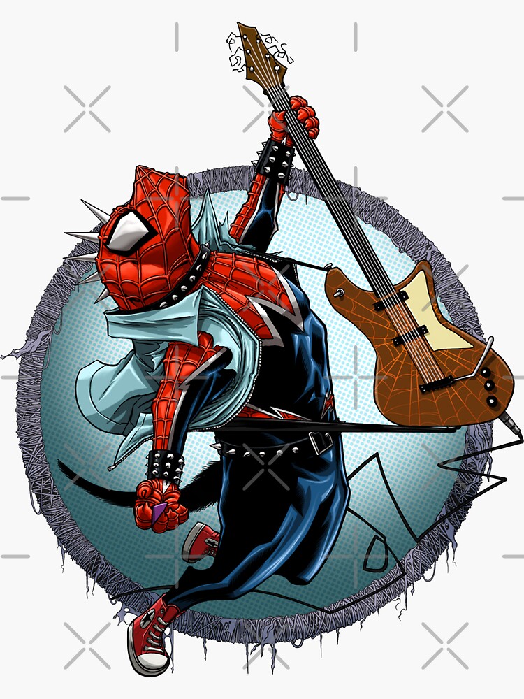 "Spider-Snarl" Sticker for Sale by 13thFloorDesign | Redbubble