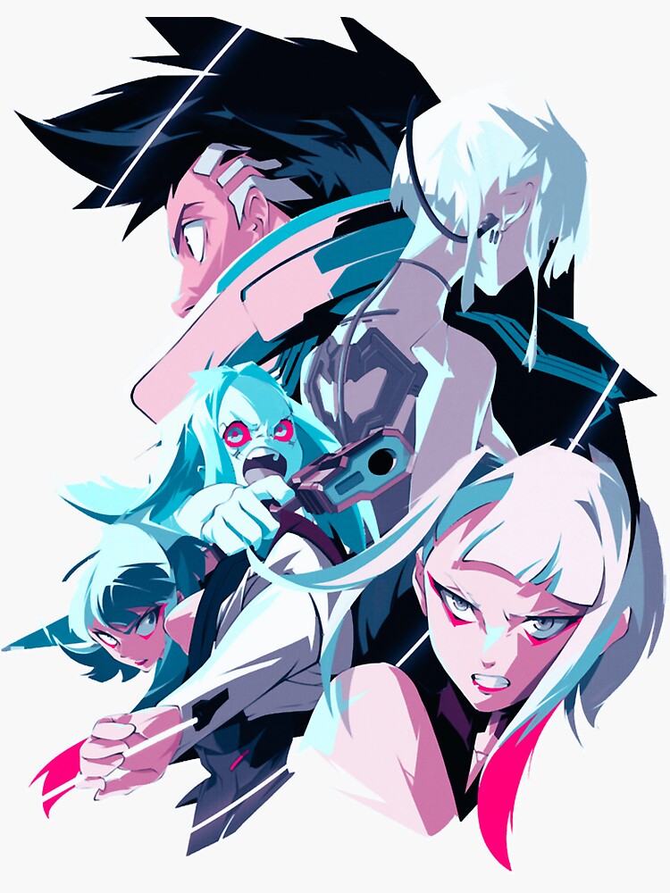 "edge runner Tshirt" Sticker for Sale by EffieDietrich | Redbubble