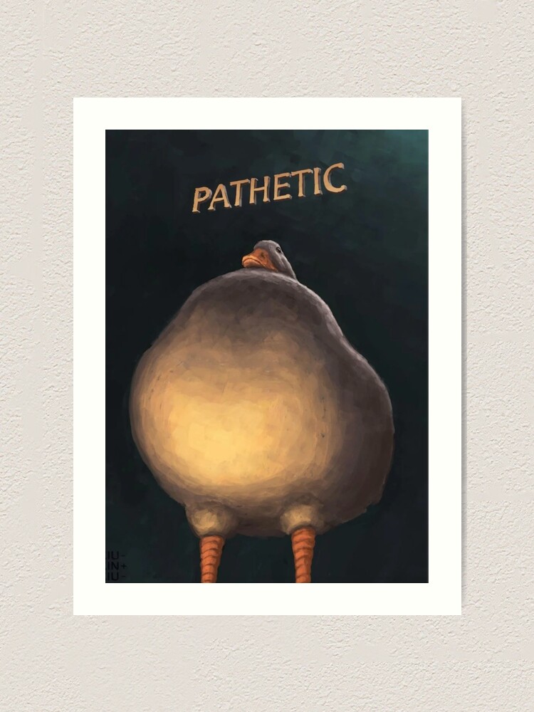 "duck pathetic " Art Print for Sale by FREAC | Redbubble