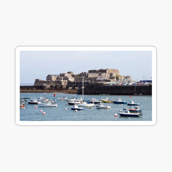 "Castle Cornet, Guernsey" Sticker for Sale by HazelWright | Redbubble