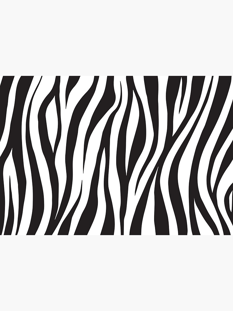 "Zebra Pattern" Sticker for Sale by RepublicOfFire | Redbubble