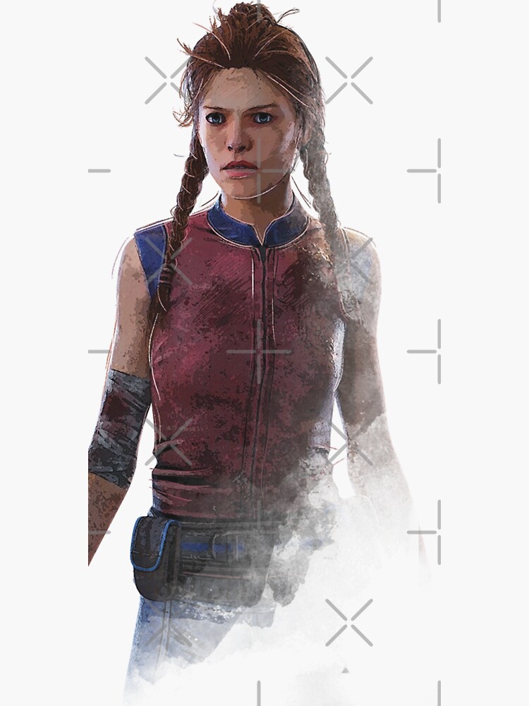 "Dead By Daylight Meg" Sticker for Sale by NovocainArt | Redbubble