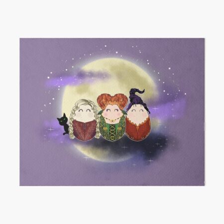 "The Tiggle Sanderson Sisters" Art Board Print by LaurasLovelies ...