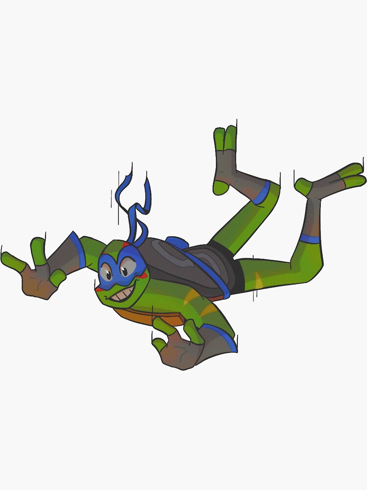 "Leo Falling" Sticker for Sale by iamknotacar | Redbubble