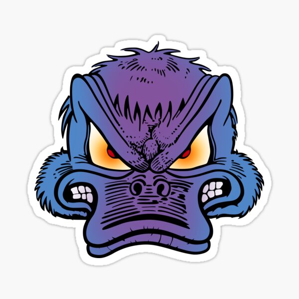 "Uncle scrooge angry (black, color)" Sticker for Sale by CesarV | Redbubble