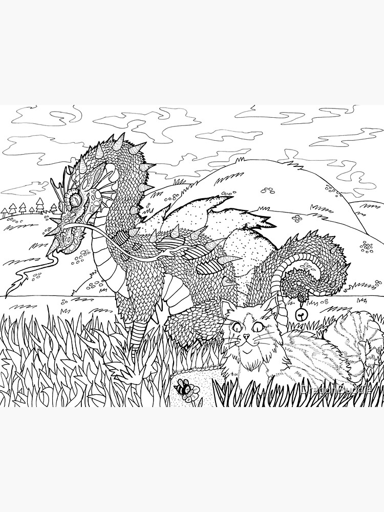 "Drake and Kitty Cat" Poster for Sale by DragonBuddie | Redbubble