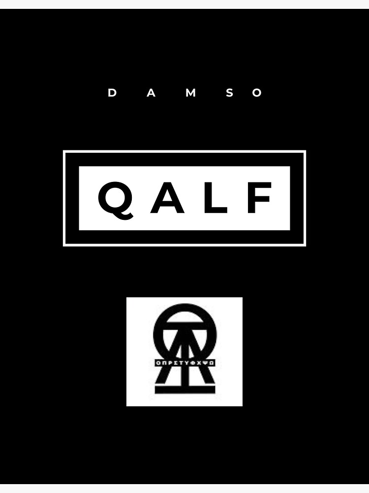 "DAMSO - QALF Infinity" Sticker for Sale by LiveWorld2023 | Redbubble