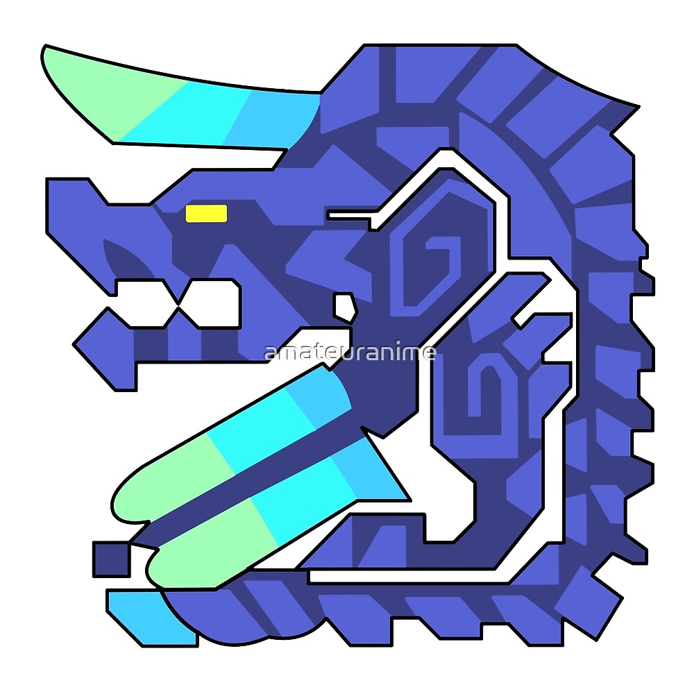 "Monster Hunter - Brachydios Icon" by amateuranime | Redbubble