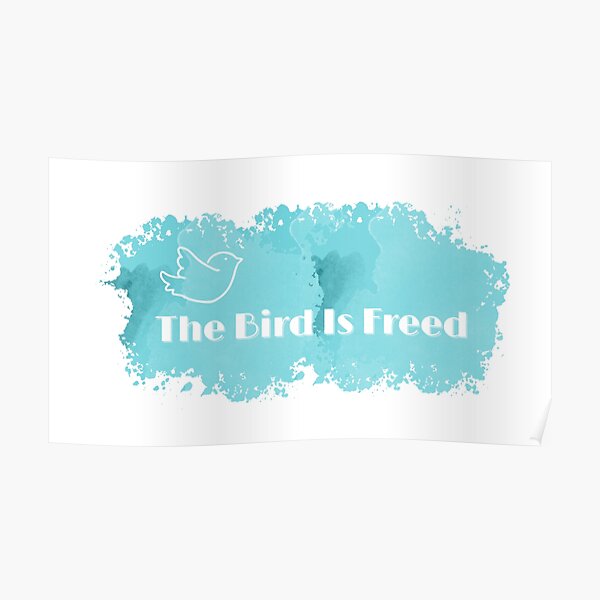 "The Bird Is Freed" Poster for Sale by JaakoubArts | Redbubble