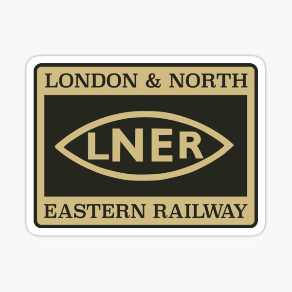 "LNER Railway" Sticker for Sale by TheRailStation | Redbubble