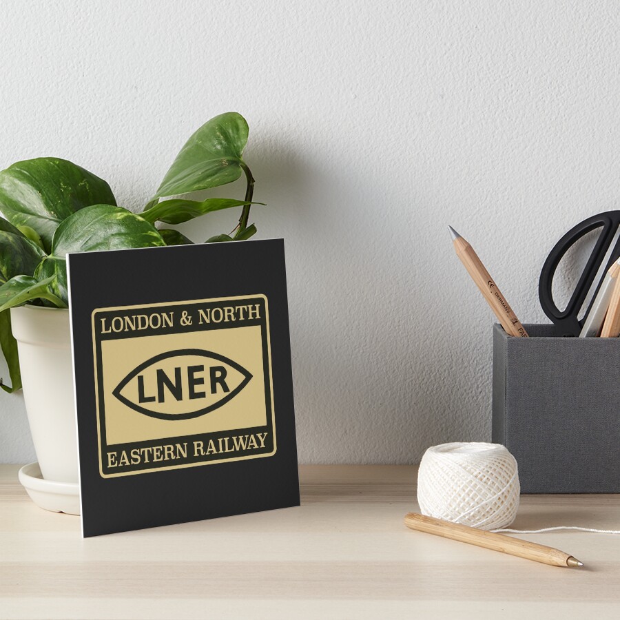 "LNER Railway" Art Board Print for Sale by TheRailStation | Redbubble
