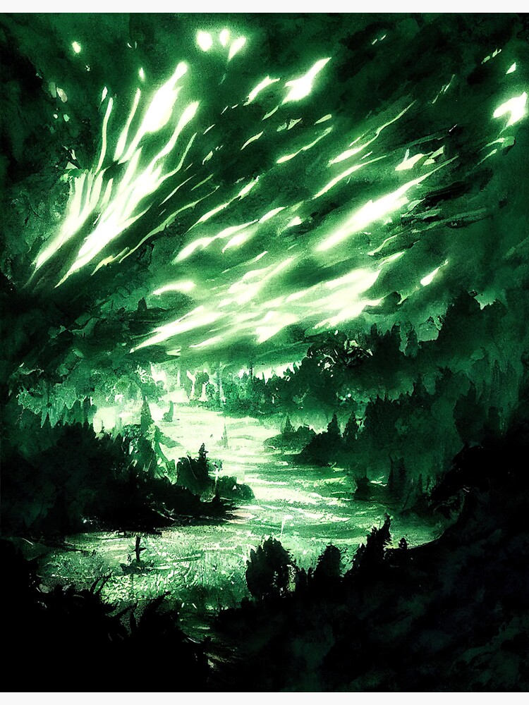 "Dark fantasy forest spirit" Sticker for Sale by Shadow-Spectrum ...