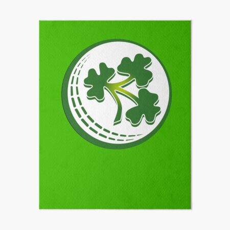 " IRELAND CRICKET TEAM-OFFICIAL LOGO" Art Board Print for Sale by BEST ...