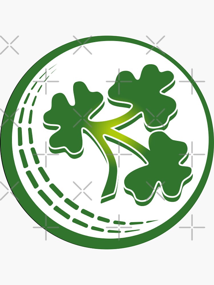 " IRELAND CRICKET TEAM-OFFICIAL LOGO" Sticker for Sale by BEST-DESIGNZ ...