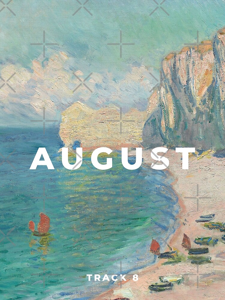 "Taylor Swift August Folklore" Poster for Sale by p20designs | Redbubble