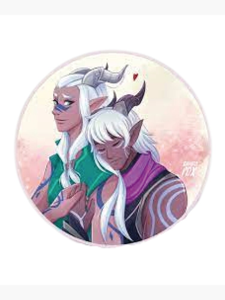 The Dragon Prince Rayla And Runaan Poster For Sale By Eternalrival Redbubble