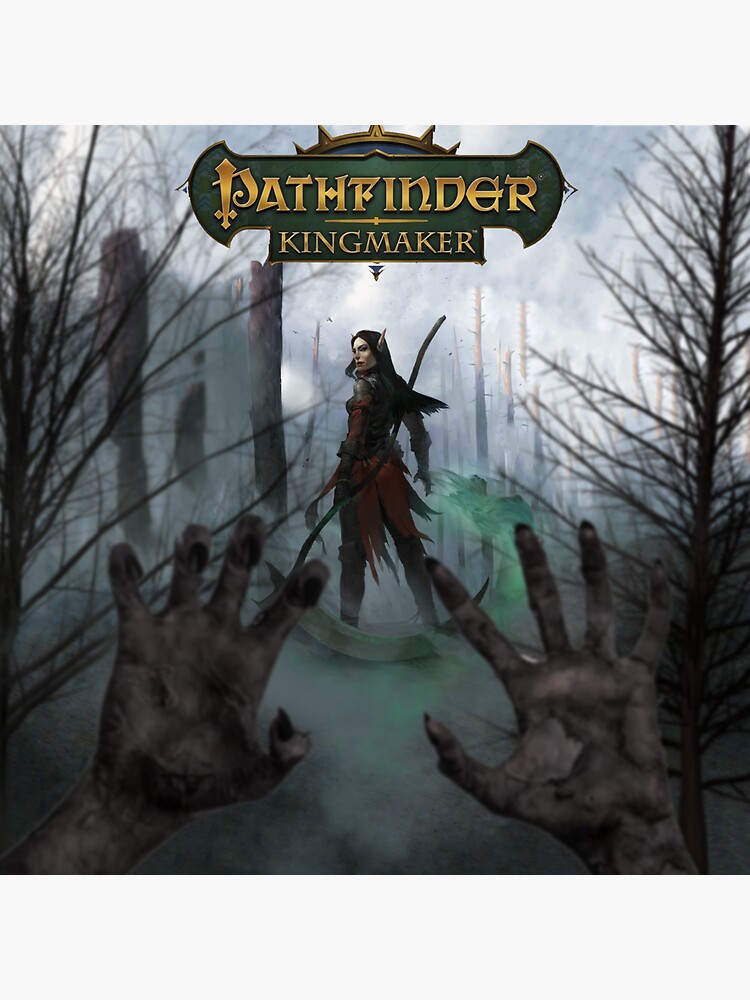 "Pathfinder Kingmaker Jaethal" Sticker for Sale by rediantblog | Redbubble