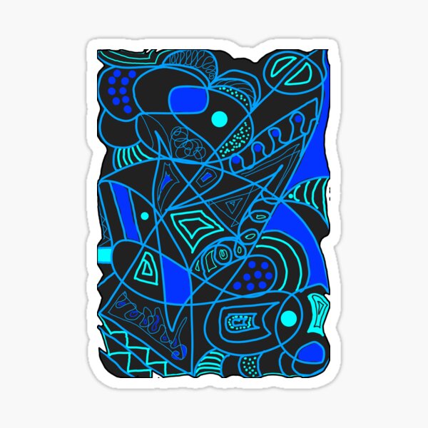 "Towards Midnight" Sticker for Sale by UbiArt | Redbubble