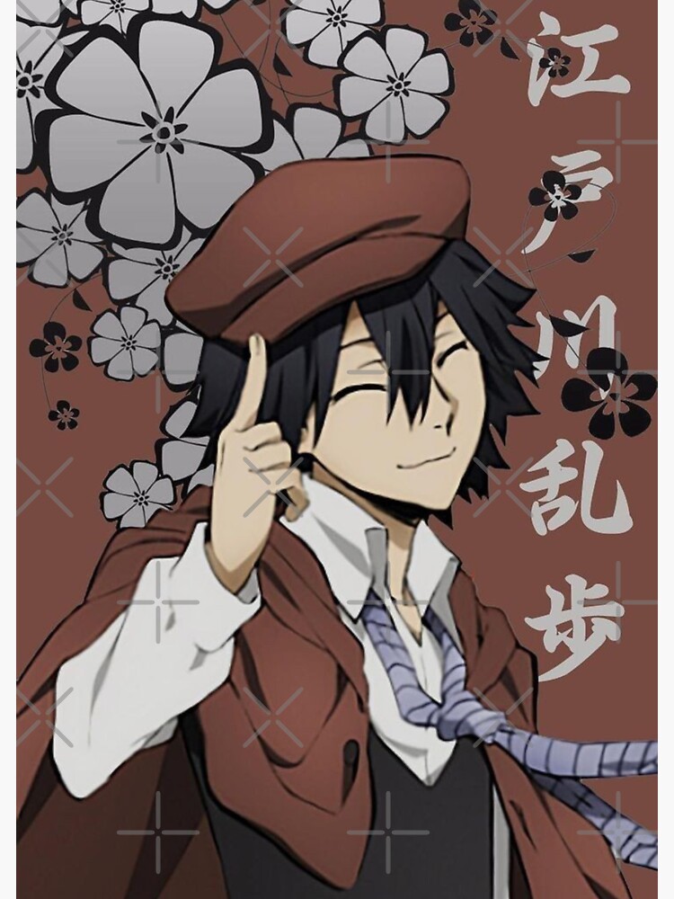 "Ranpo Edogawa bungo stray dogs anime" Sticker for Sale by akulikestea ...