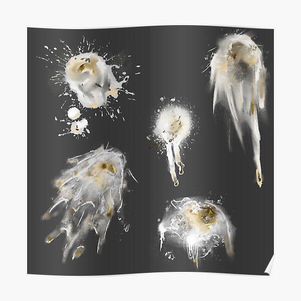 "Bird poop pack" Poster for Sale by Weijiajules | Redbubble