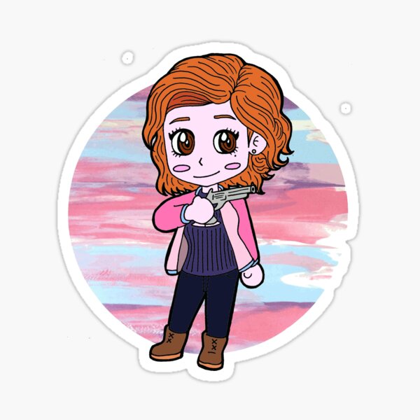 "Haught" Sticker for Sale by GiollasArt | Redbubble