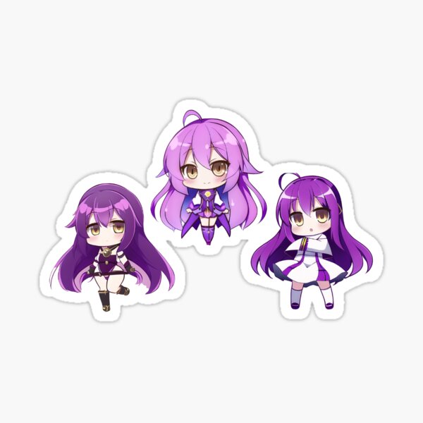 "Chibi Anime Girl" Sticker for Sale by The-Artful-Eye | Redbubble