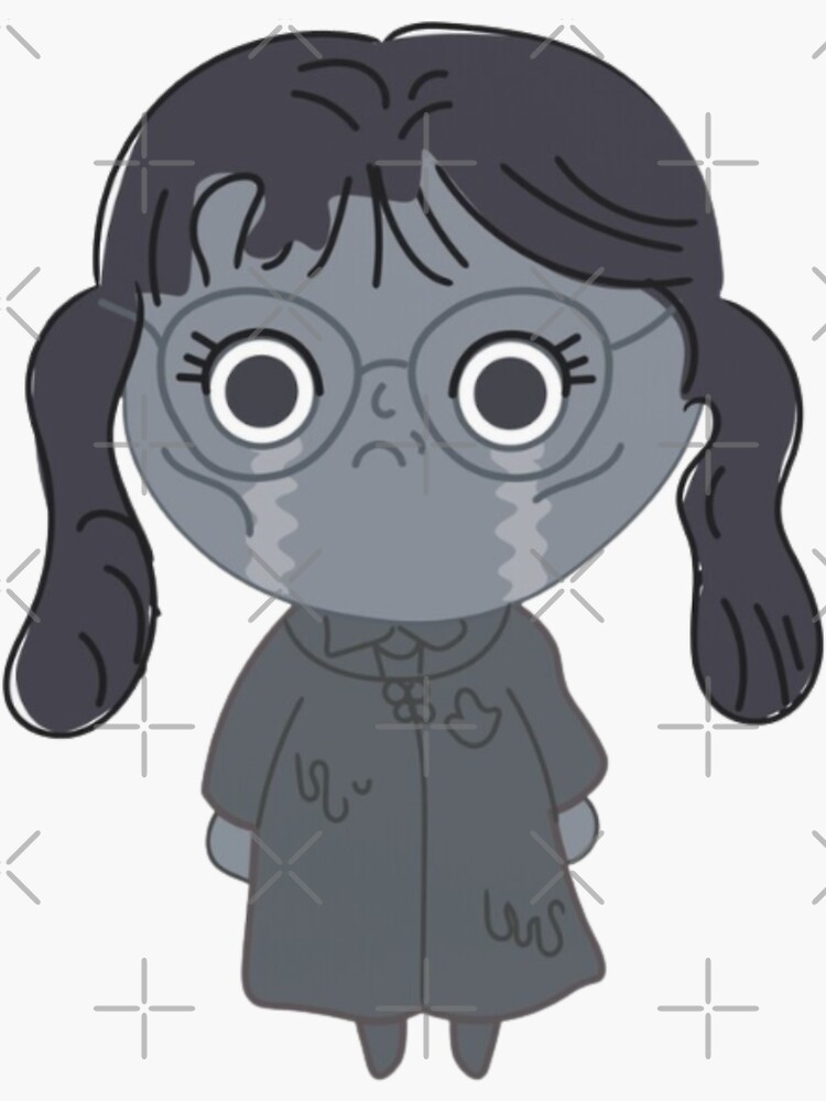 "Sad Wizard Girl" Sticker for Sale by PottersArt | Redbubble