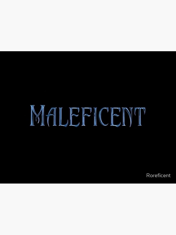 "Maleficent (Logo)" Sticker by Roreficent | Redbubble