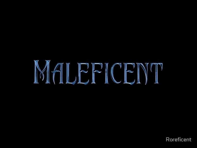 "Maleficent (Logo)" by Roreficent | Redbubble