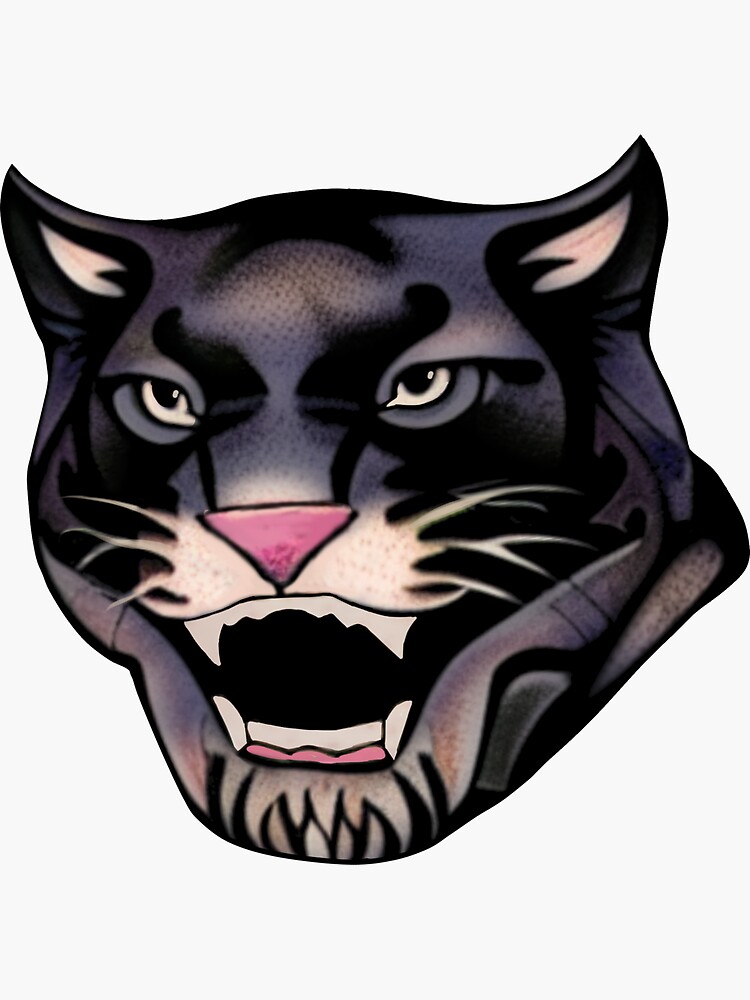 "Black Panther" Sticker for Sale by Dreadultrax | Redbubble