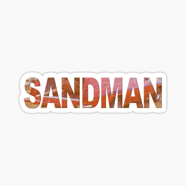 "Sandman Panelvan" Sticker by dodgerock | Redbubble
