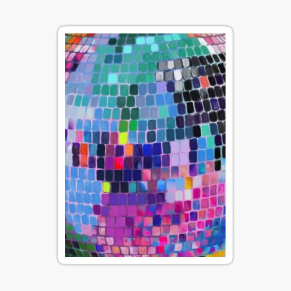 "Disco ball rainbow disco fever boogie dance 70s club did I party ...