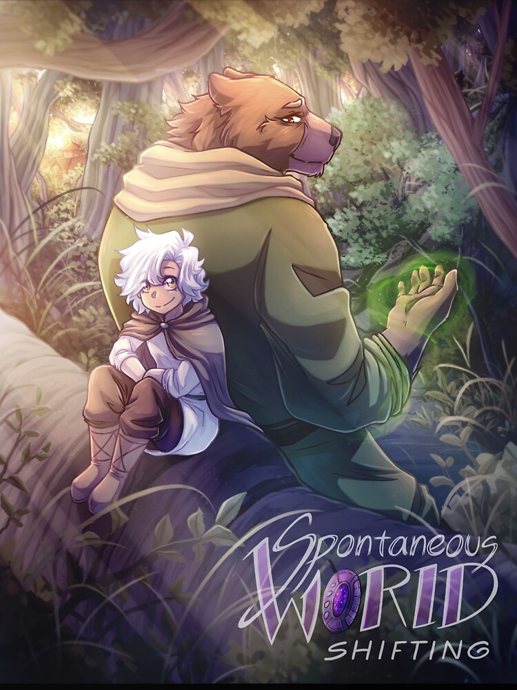 "Spontaneous World Shifting Poster 1" Sticker for Sale by Sushiru-River ...