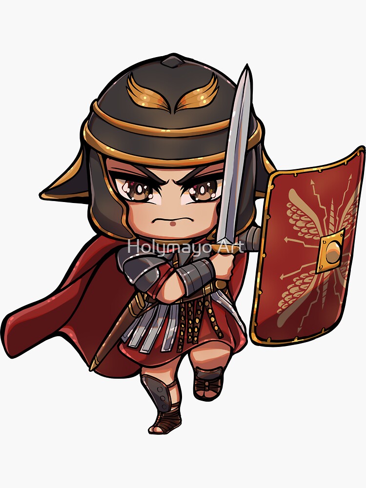 "Cute Roman Empire Legionary Infantry Foot Soldier Charging - History ...
