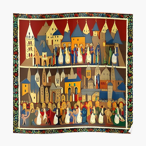 "Medieval" Poster for Sale by IlluminatedPage | Redbubble