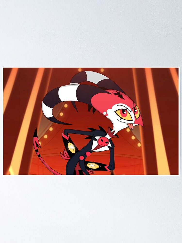 "Helluva Boss Sassy Blitzo" Poster for Sale by EmilyNevla | Redbubble