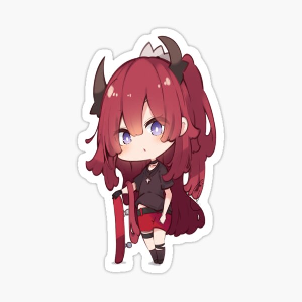 "super chibi" Sticker for Sale by shanksy-d | Redbubble