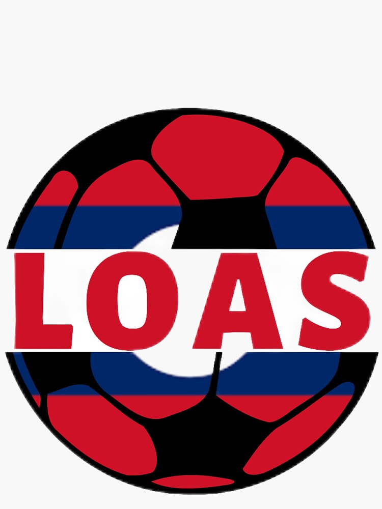 "Loas Football " Sticker for Sale by Footballunite | Redbubble